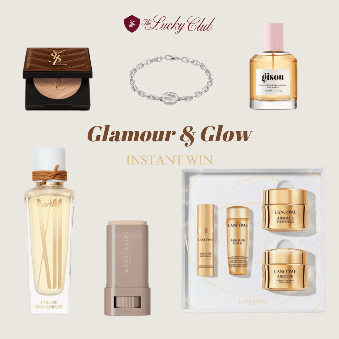 Glamour & Glow Instant Win - The Lucky Club