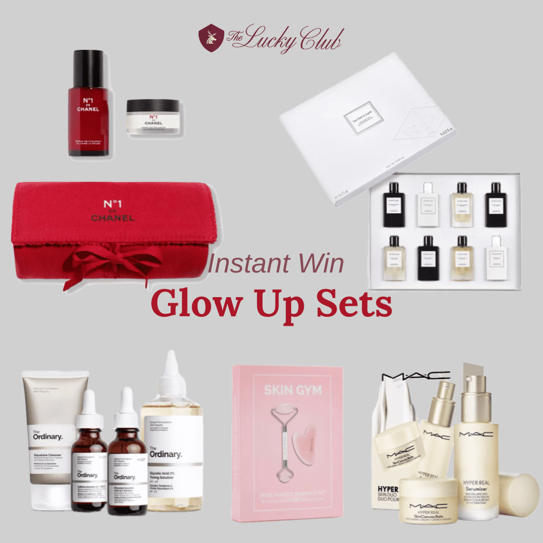 Glow Up Sets Instant Win - The Lucky Club