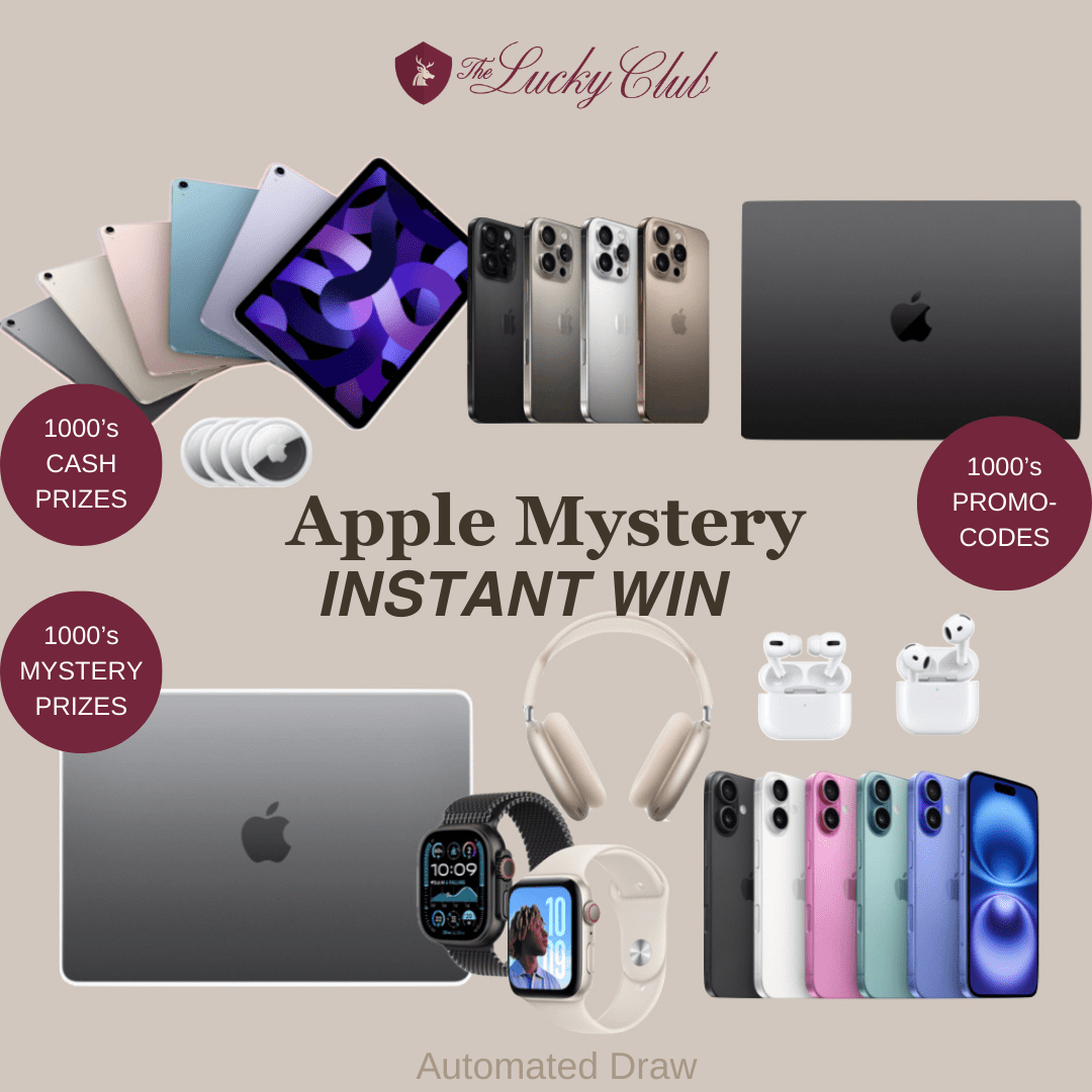 Apple Mystery Instant Win - The Lucky Club