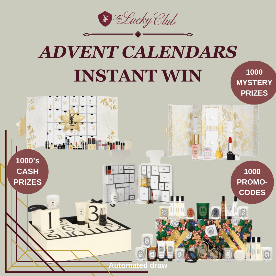 Advent Calendars Instant Win - The Lucky Club